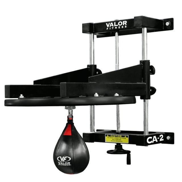 Valor Fitness 1" Speed Bag Boxing Platform with Wheel Crank for Easy ...