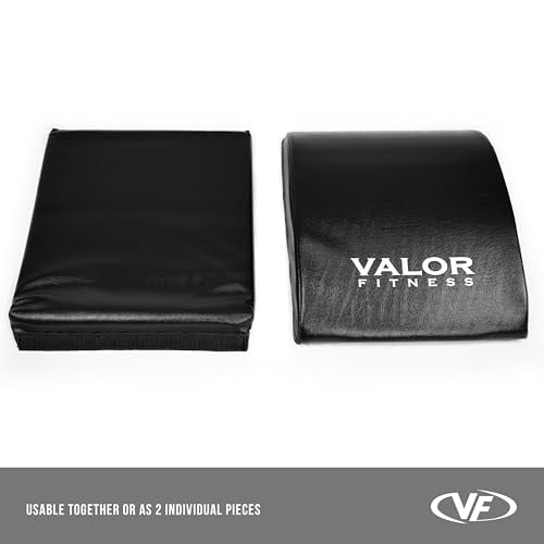 Valor Fitness Ab Mat with Detachable Pad – Lumbar Support for Core ...
