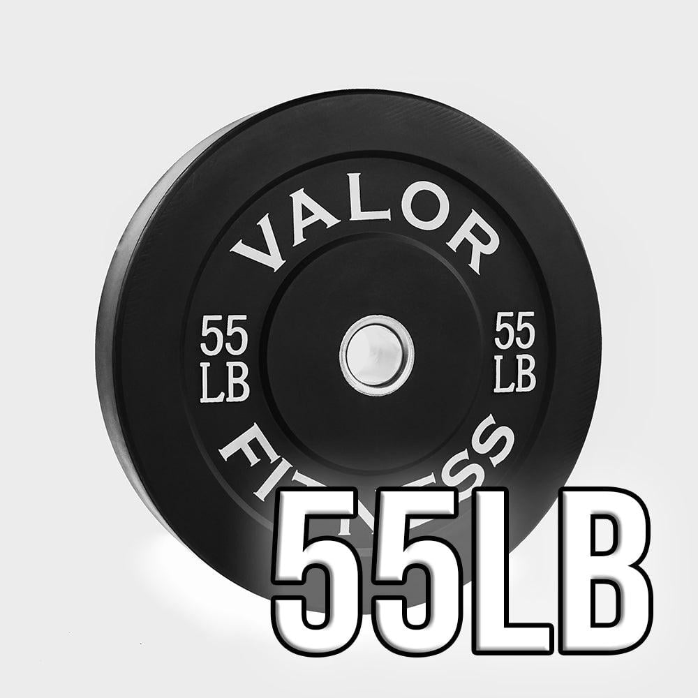 Valor Fitness BP-55 55lb Bumper Plate (Sold Individually) - Walmart.com