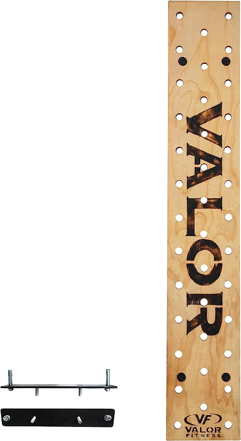 Valor Fitness Climbing Peg Board – Wall Mounted Plywood for Gym, Ninja ...