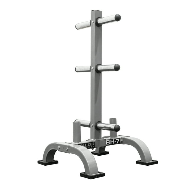 Valor Fitness Olympic Plate & Barbell Storage Rack -Organizing Weight ...