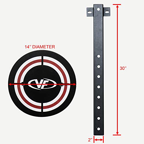 Valor Fitness Wall Ball Target with Extension - 14 in Rig Power Cage ...