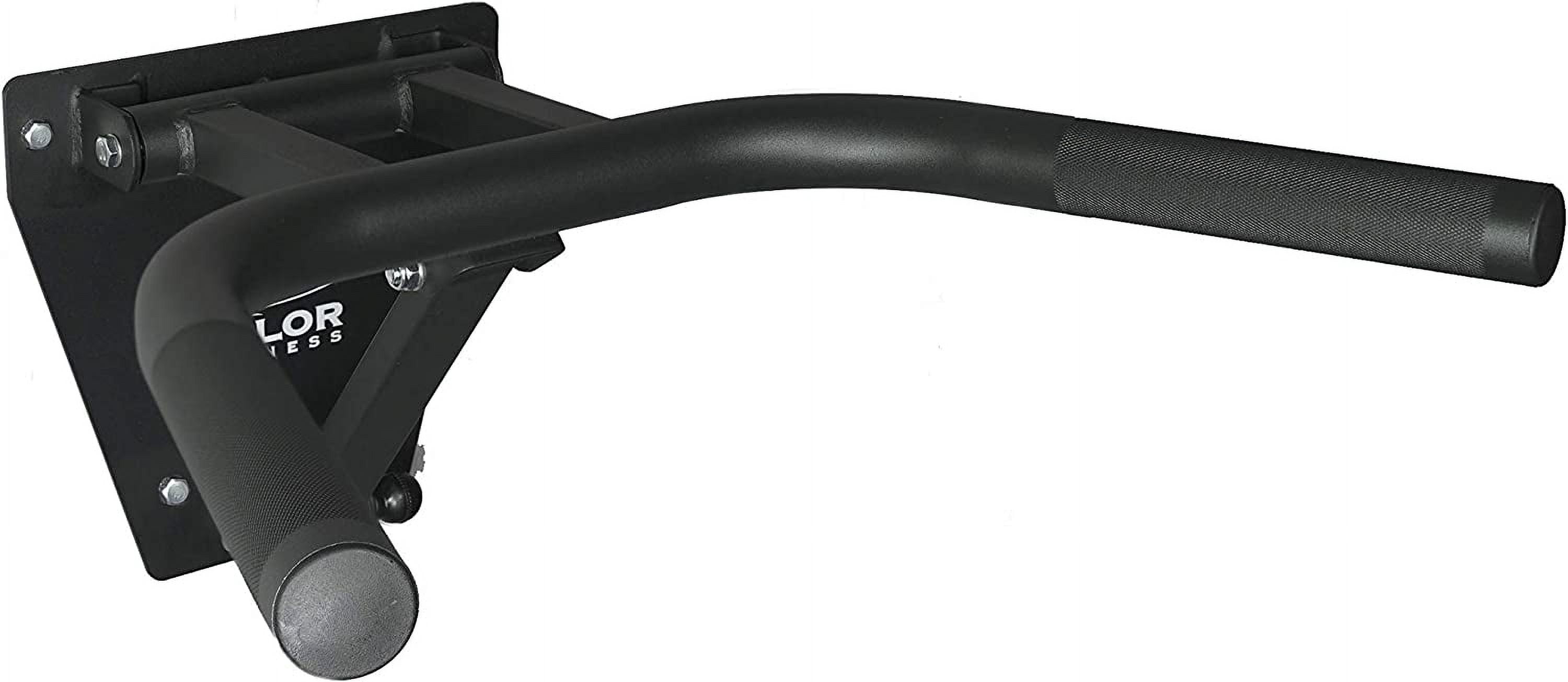 Valor Fitness Wall Mounted Dip Station Bars - Space Saver - Foldable ...