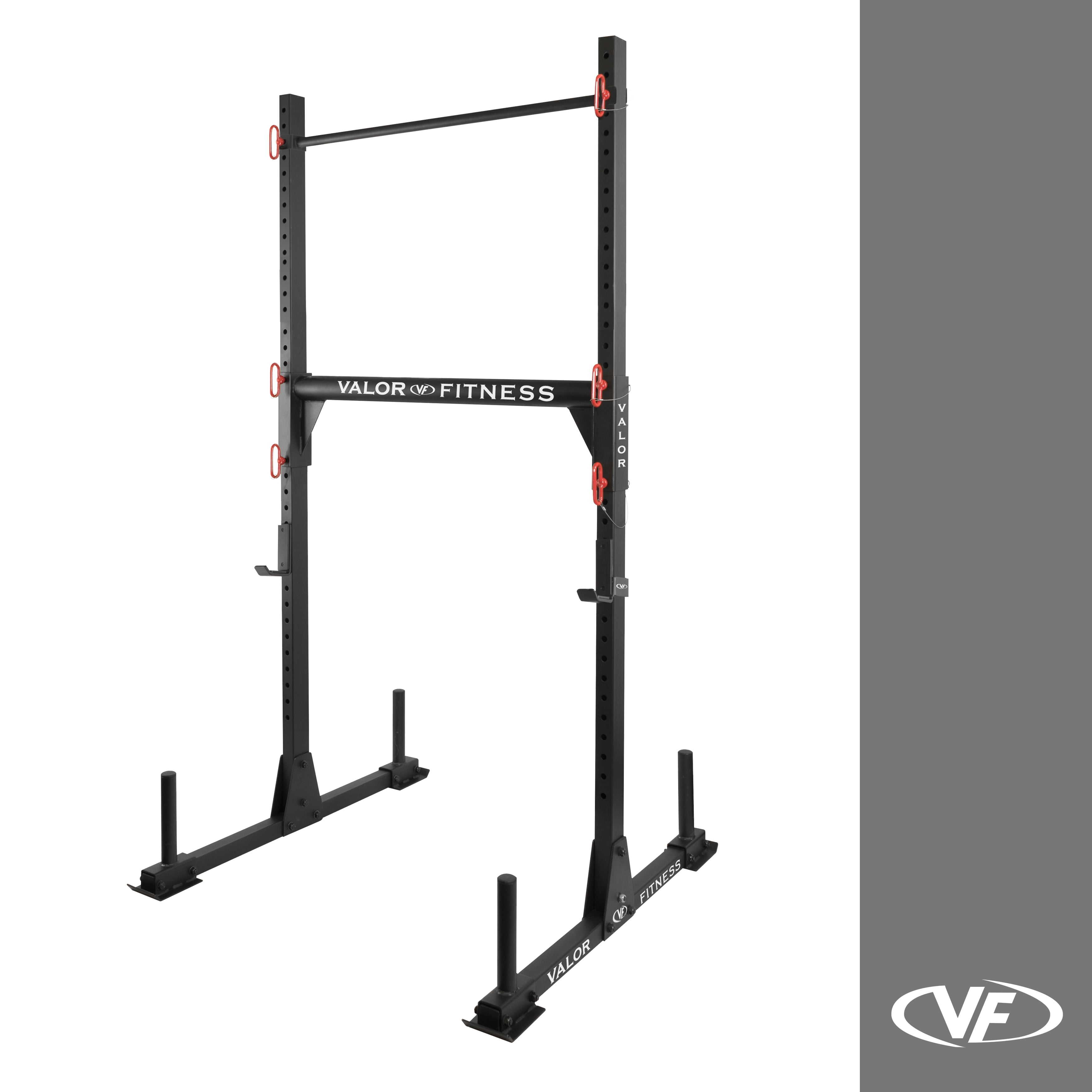 Valor Fitness Yoke Rack Strongman Equipment J Hooks Squat Rack and ...