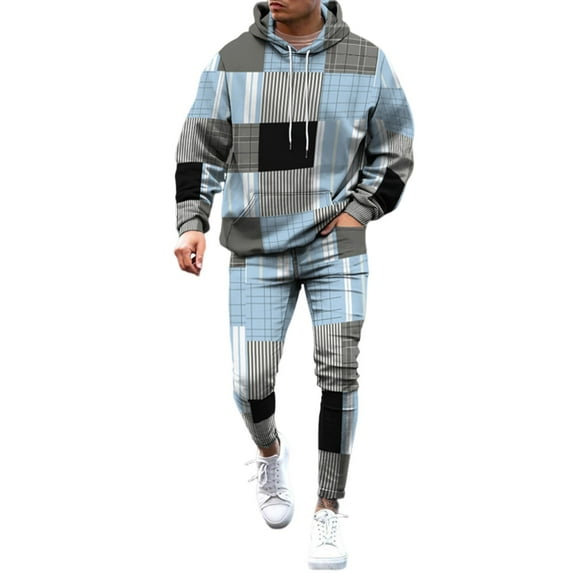 Valora Men Fahion Outfit Mens Casual Streetwear TwoPiece Suit for Men ...