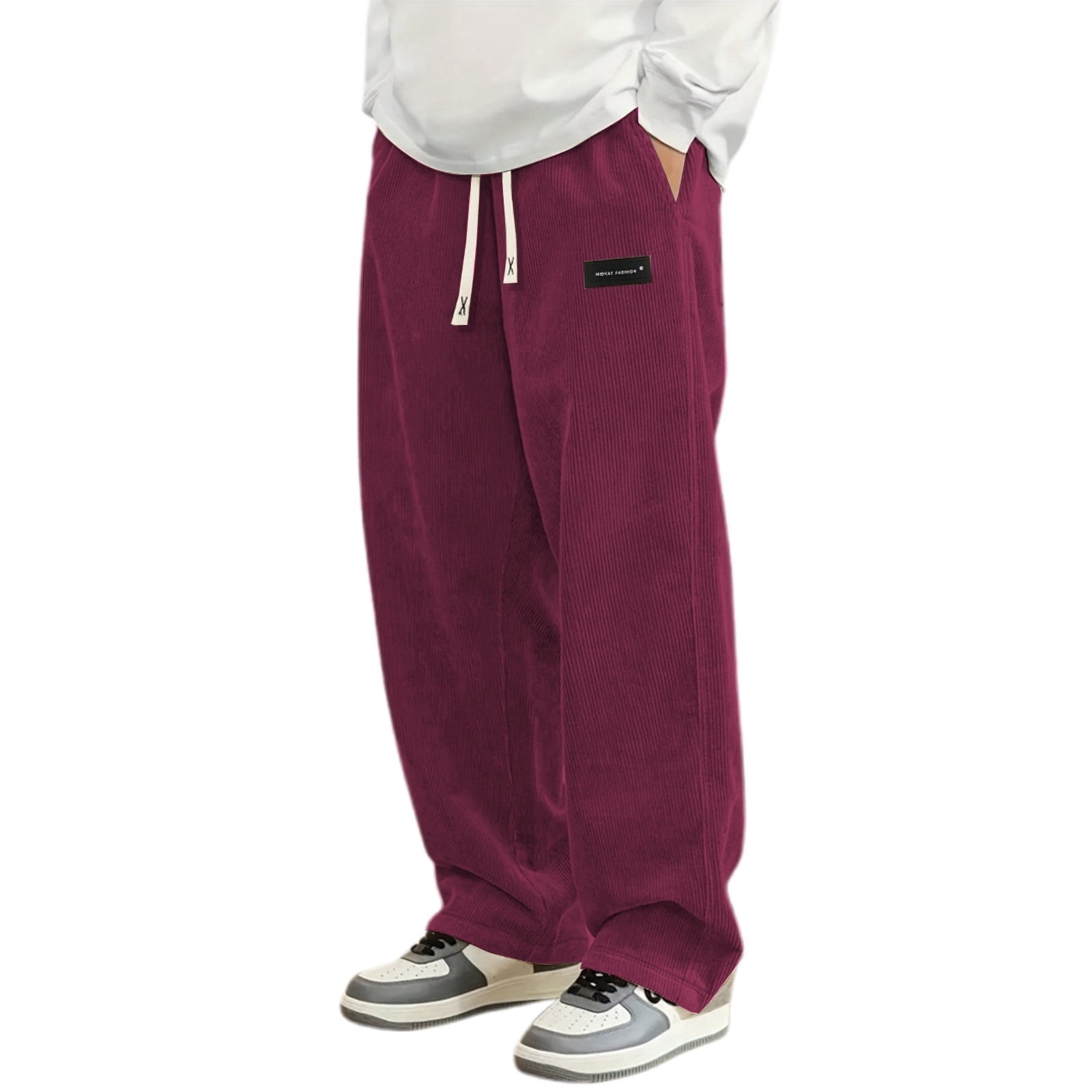 Valora Men Pants Corduroy Casual T pants for Everyday Wear and Business ...