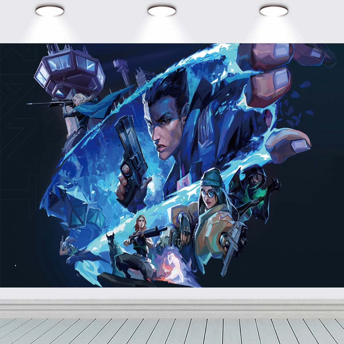 Valorant Background school Wall Decor Taspestry Poster Banner Backdrop ...