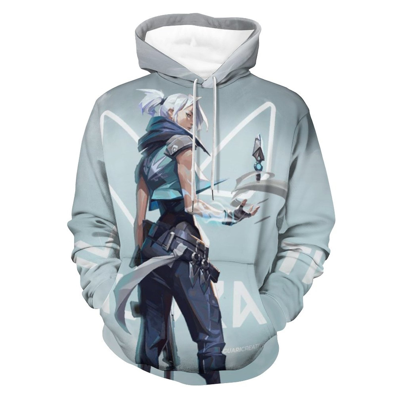 Valorant Casual Pullover Hoodie Unisex Hooded Sweatshirt Novelty 3D ...