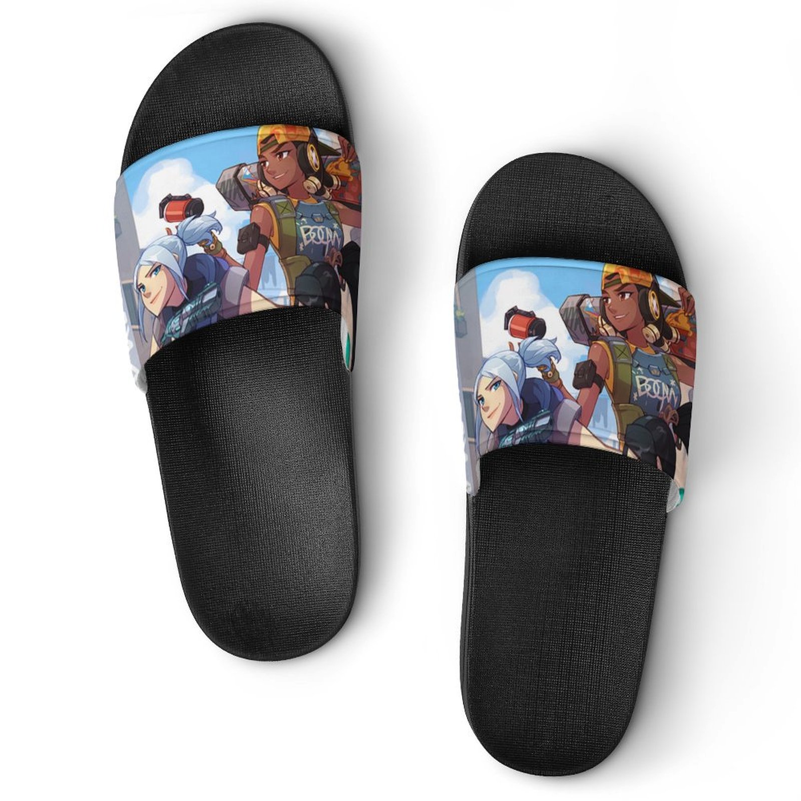 Valorant Home Slippers Unisex House Sandals Breathable PVC Slides for ...
