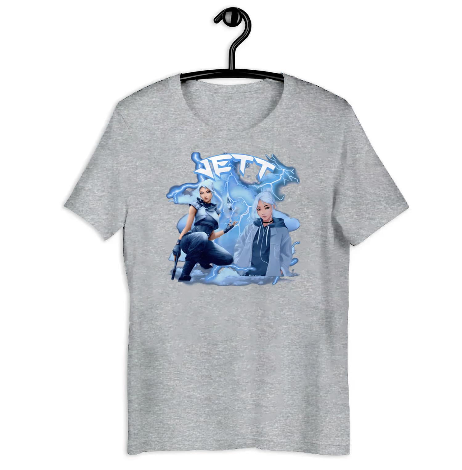 Valorant Jett Vintage Style T-shirt Bootleg Valorant Gifts for Gamers ...