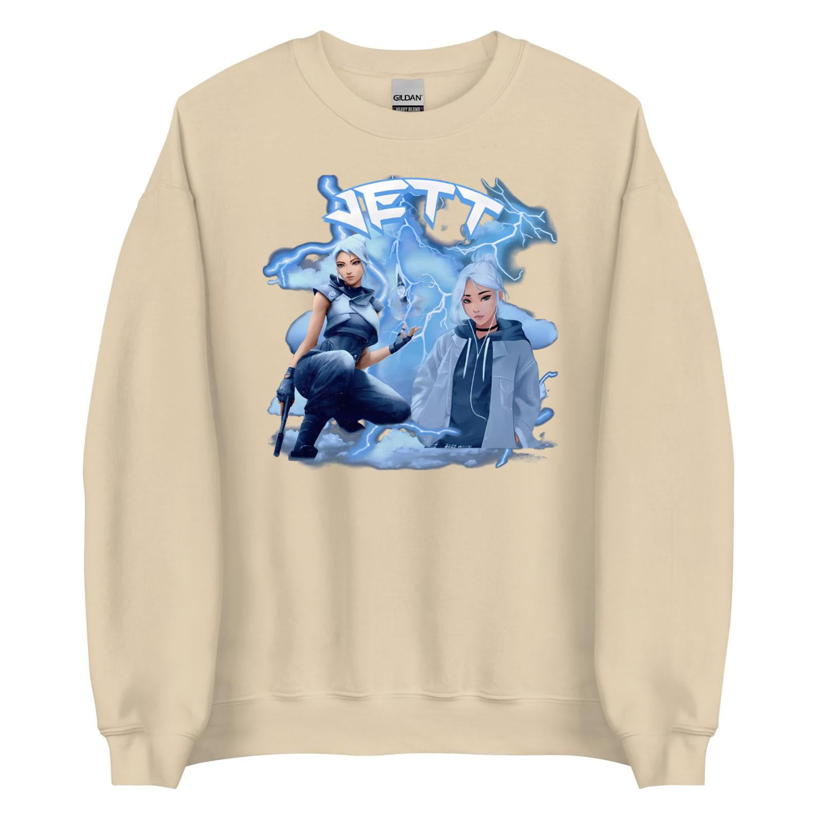 Valorant Jett Vintage Style T-shirt Bootleg Valorant Gifts for Gamers ...