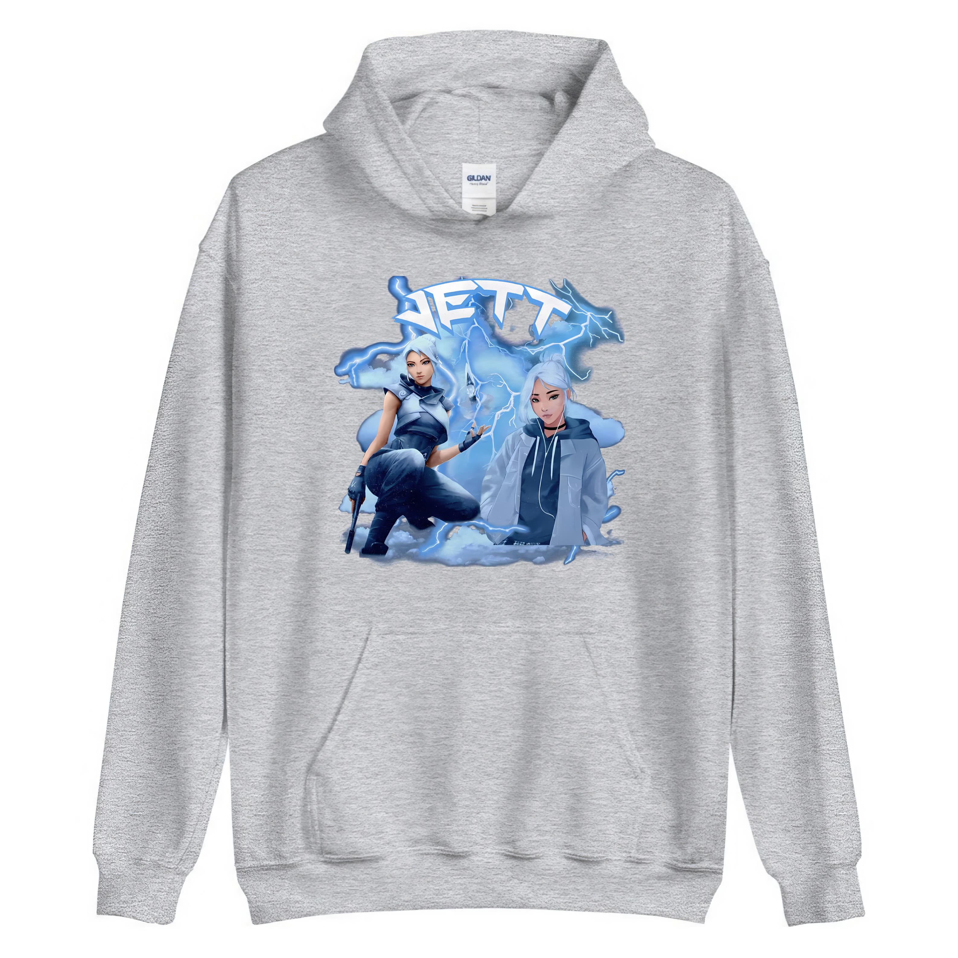 Valorant Jett Vintage Style T-shirt Bootleg Valorant Gifts for Gamers ...
