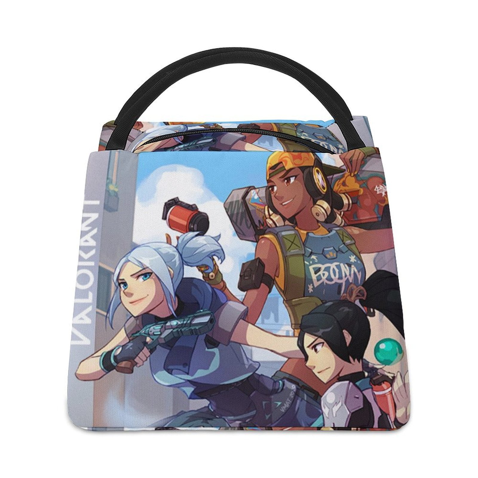 Valorant Lunch Bag Reusable Cooler Tote Bag Insulated Lunch Boxes Lunch ...