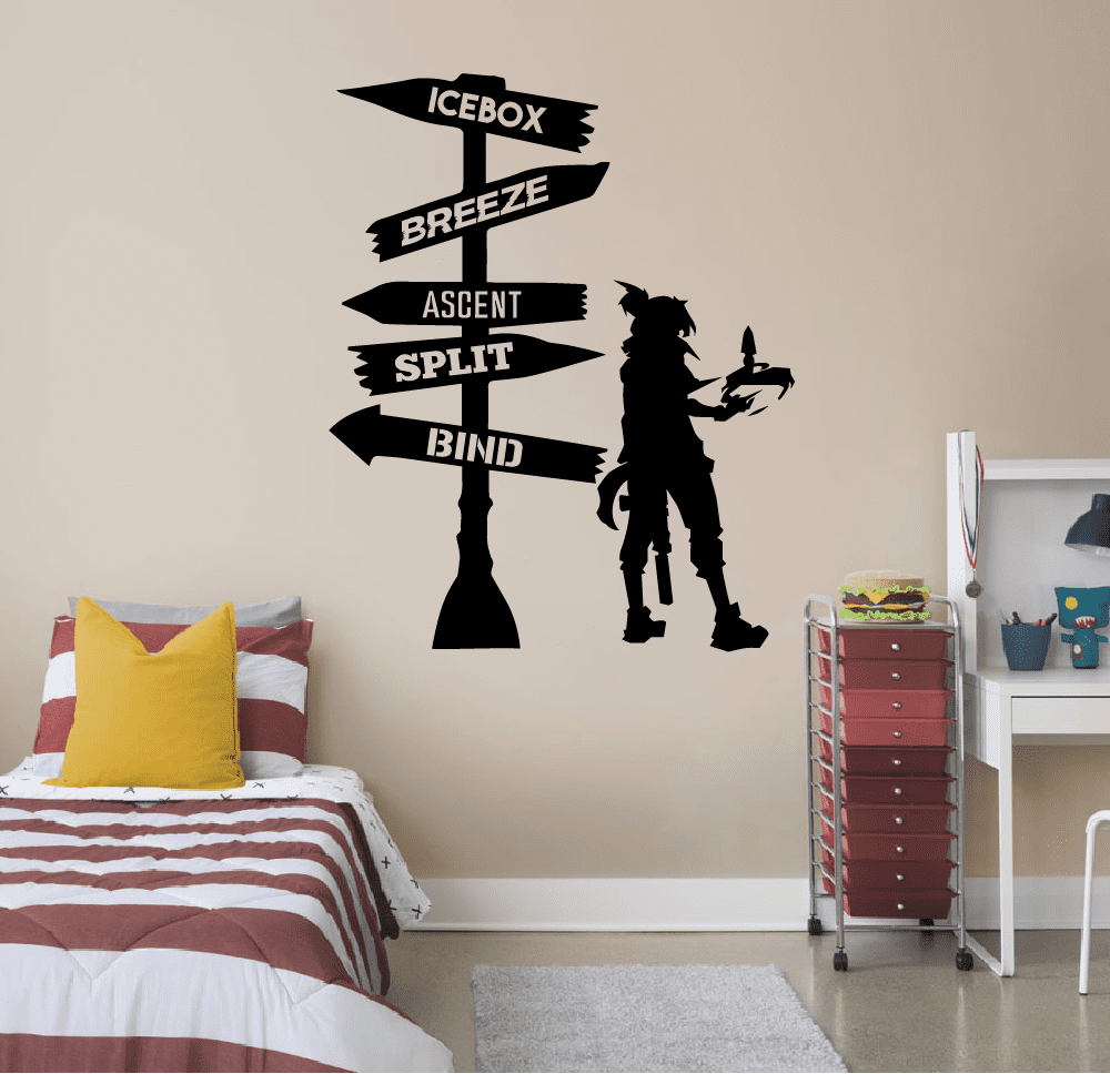 Valorant Map Names Pathway Signage Icebox Breeze Ascent Character ...