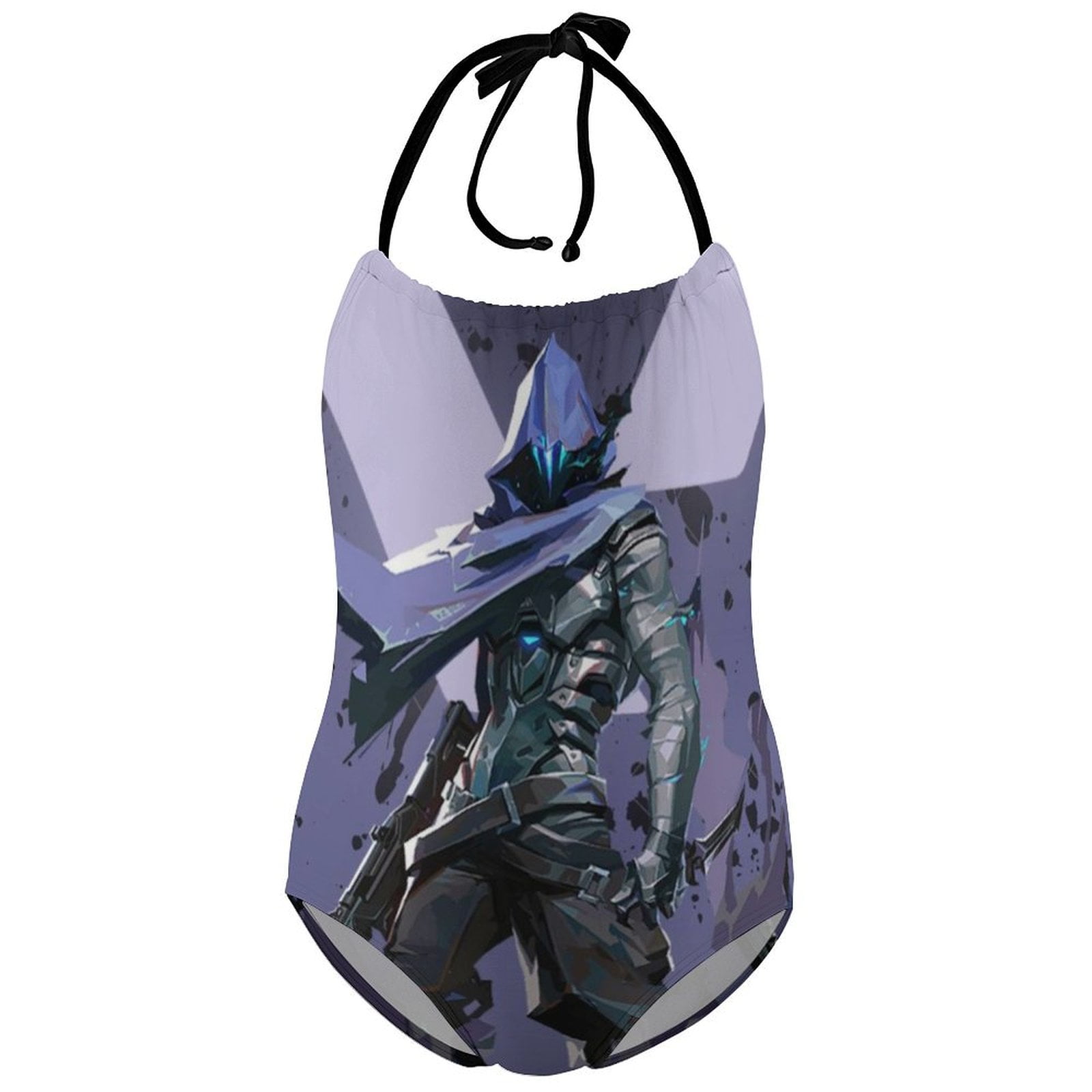 Valorant Omen Girl's One-Piece Swimsuit Bathing Suit Soft Stretchy ...