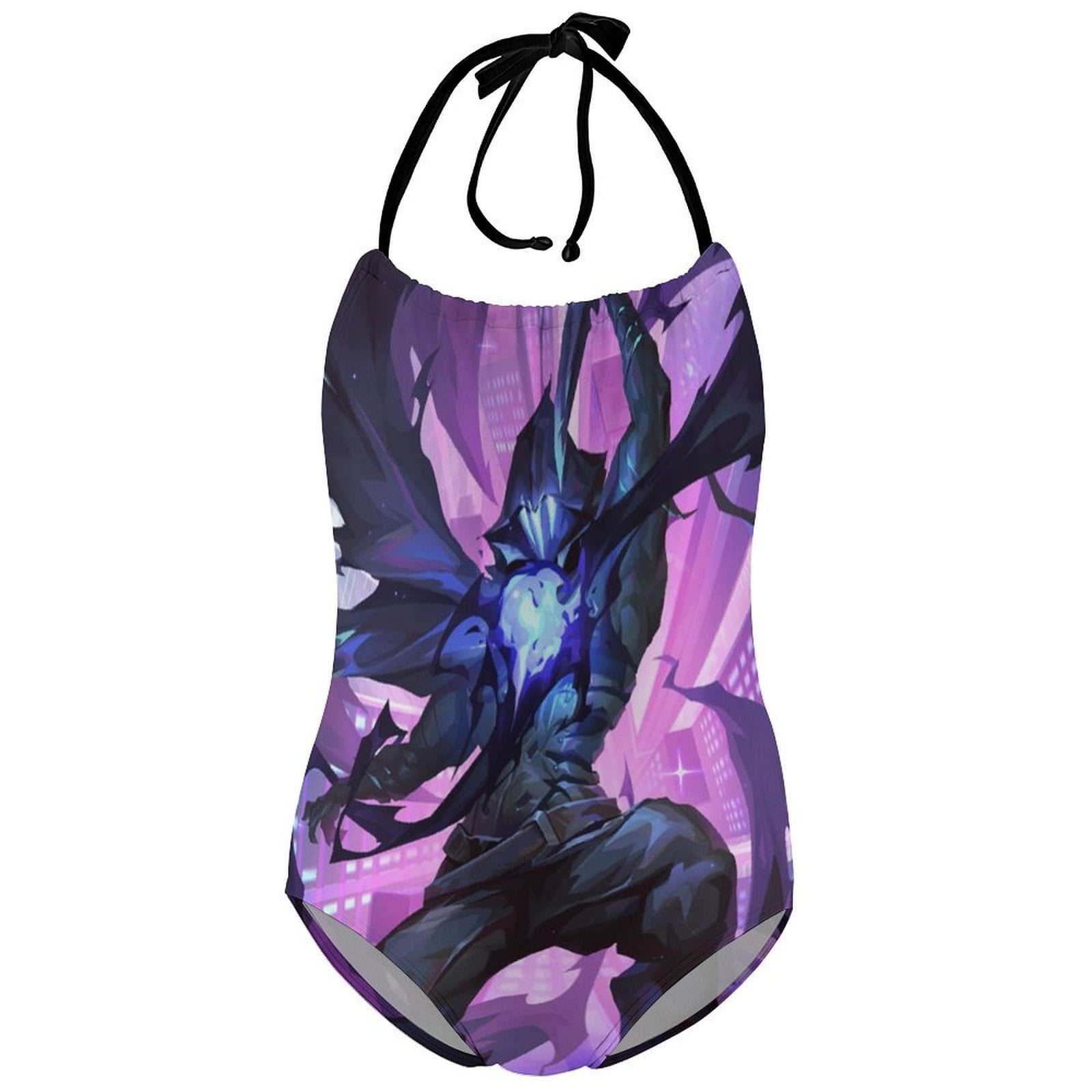 Valorant Omen Girl's One-Piece Swimsuit Bathing Suit Soft Stretchy ...