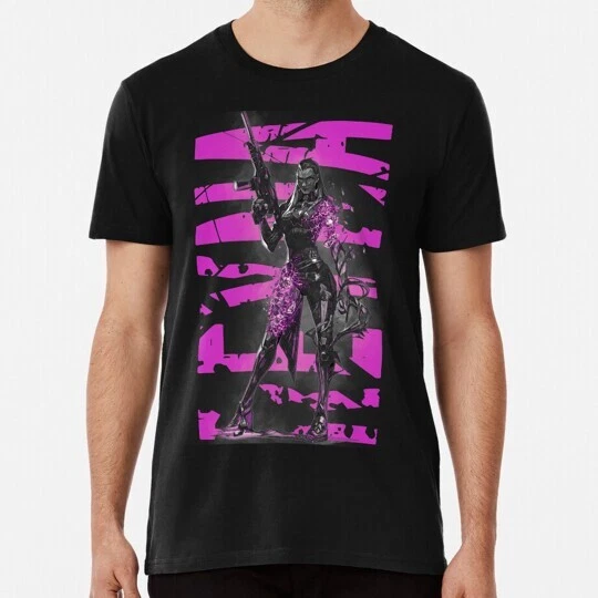 Valorant Reyna Shattered pink S to 5XL Made in the USA T-Shirt ...