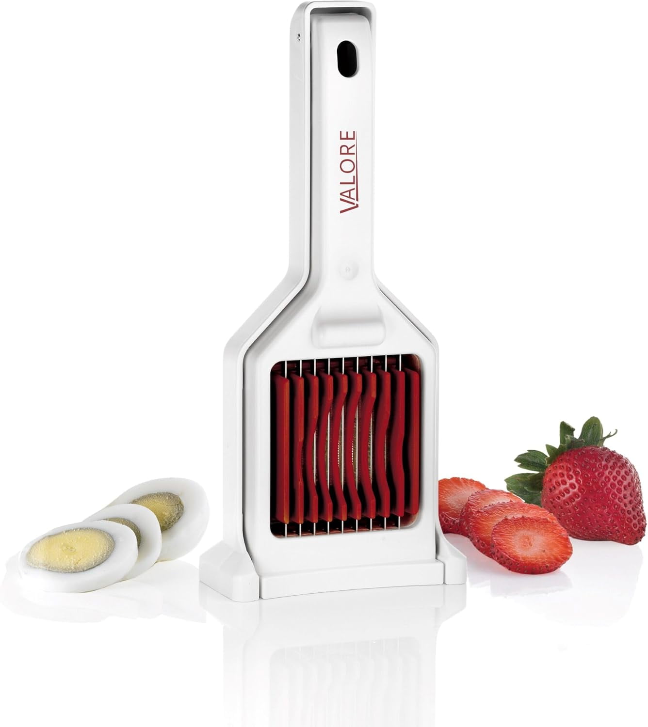 Valore Egg Slicer Multipurpose Fruit Cutter with Stainless Steel ...