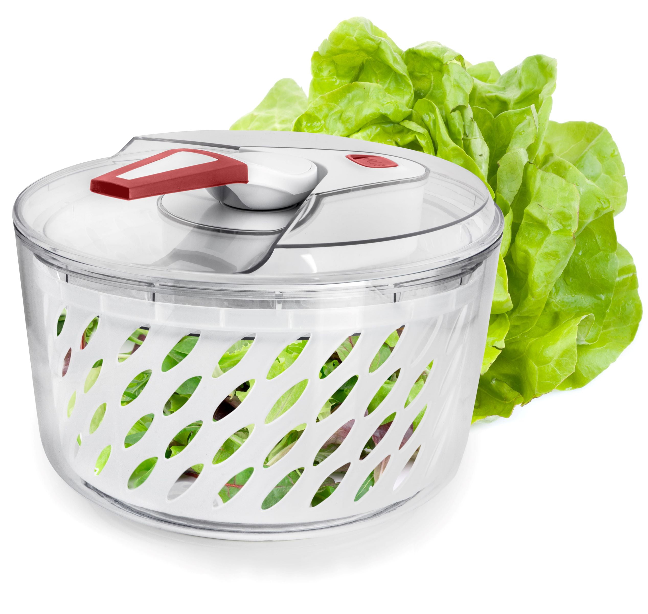 VALORE Salad Spinner, Large Dishwasher Safe Bowl and Lid, Colander ...