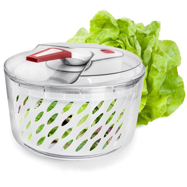 Valore Large Salad Spinner with Lid – Lettuce Washer and Vegetable ...