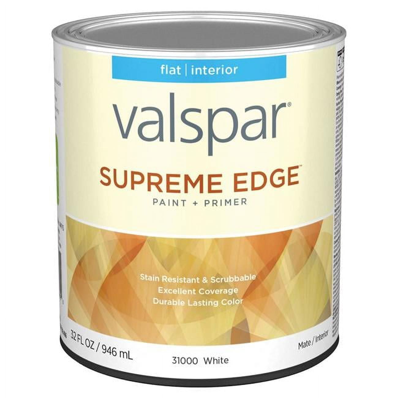 Valspar 028.0031000.005 1 qt. Medallion Plus Acrylic Latex All Purpose ...