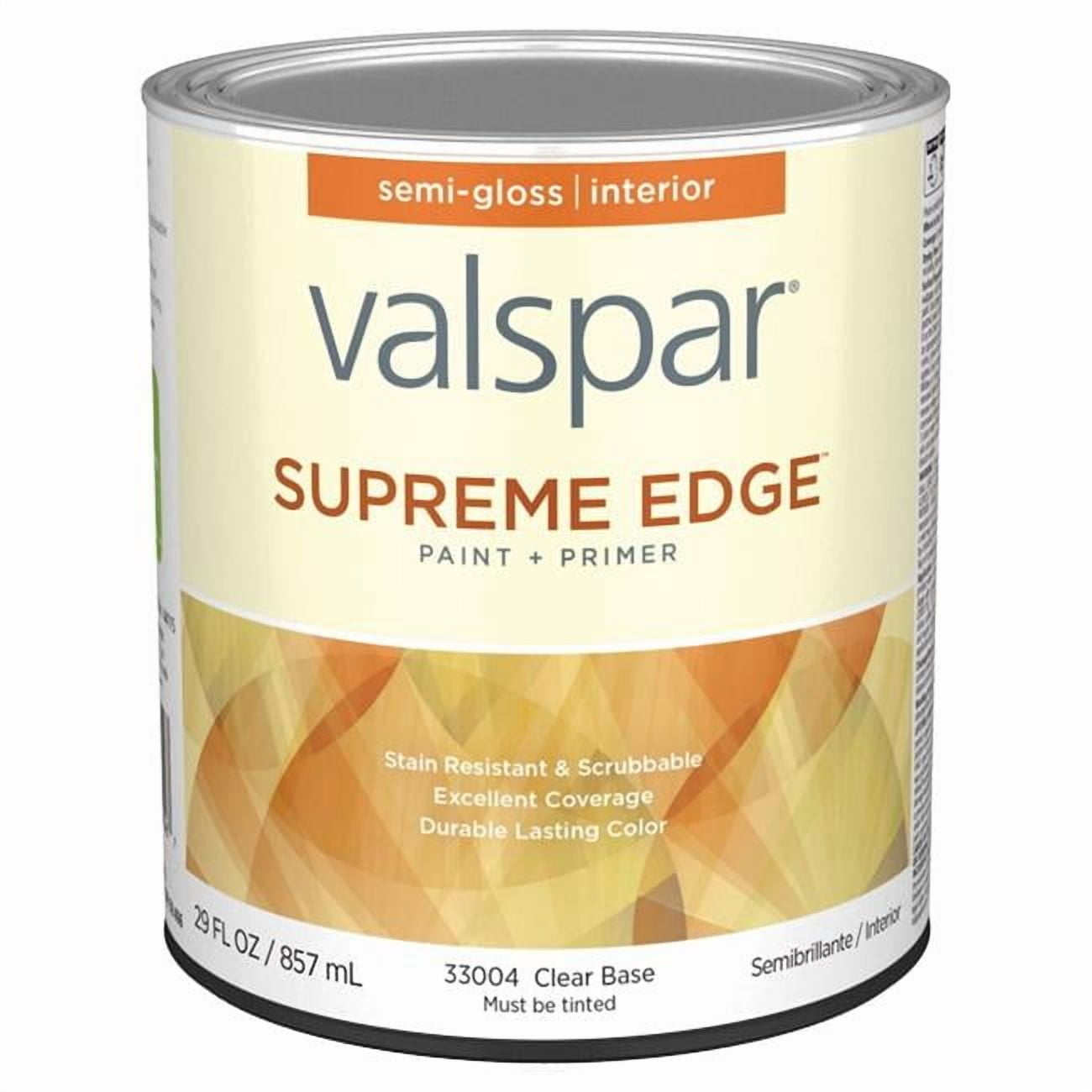 Valspar 028.0033004.005 1 qt. Supreme Acrylic Latex All Purpose Paint ...