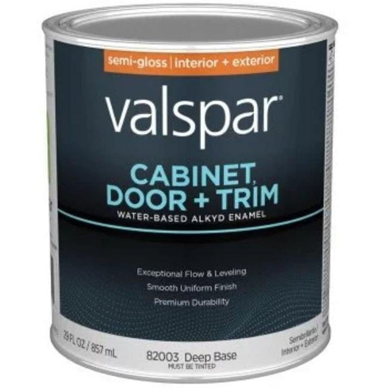 Valspar Cabinet, Door, & Trim Int S/G Deep Bs Enamel 028.0082003.005 ...
