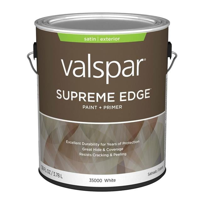 Valspar 028.0035000.007 1 gal Supreme Acrylic Latex House Trim Paint ...