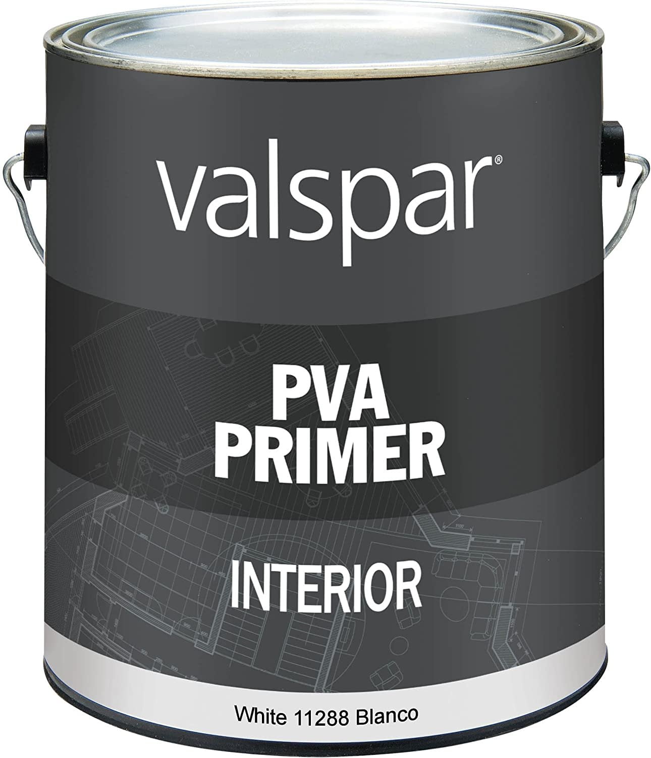 Valspar 11288 Professional Interior PVA Wall Primer, 1-Gallon for Latex ...