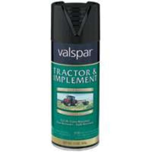 Valspar 18-5339-16 Tractor & Implement Spray Paint, 16 Oz, Gloss Black ...