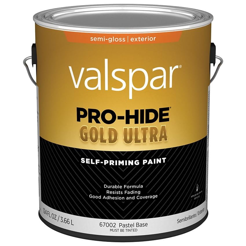 Valspar 67002 Pastel Base Pro-Hide Gold Ultra Exterior Super One Coat ...