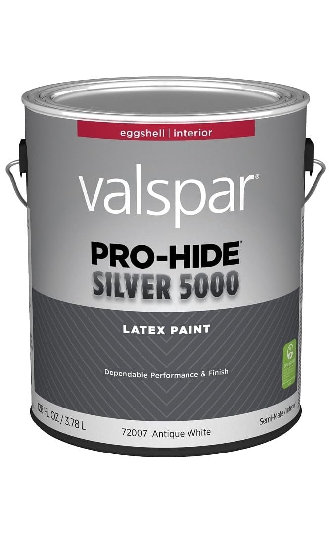 Valspar 72007 Antique White Pro-Hide Silver 5000 Interior Wall Paint ...