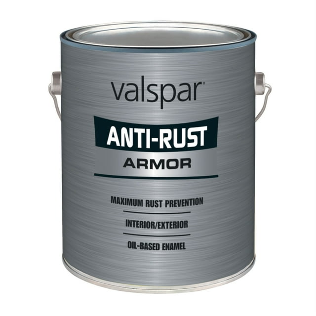 Valspar Anti-Rust Gloss Safety Blue Oil-Based Paint 1 gal ( Pack of 2 ...
