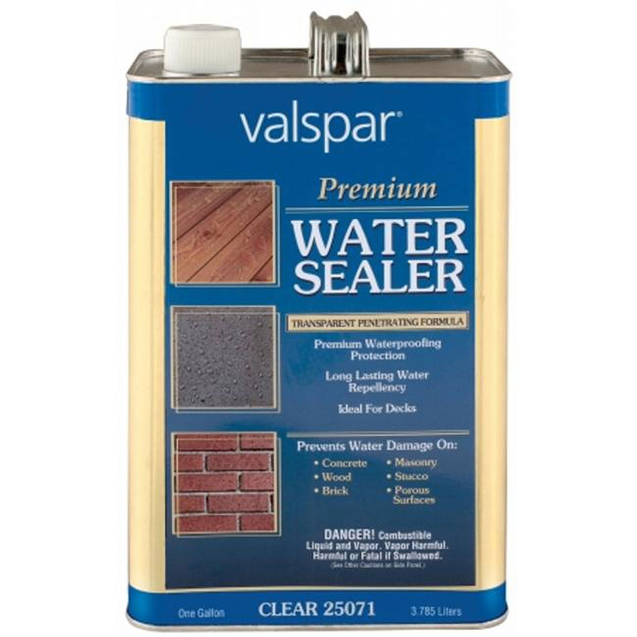 Valspar Brand 1 Gallon Premium Water Sealer - Walmart.com