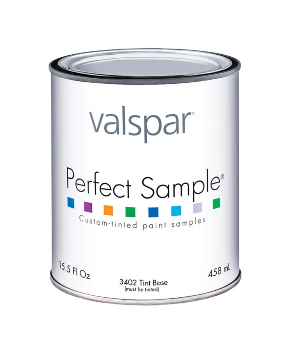 Valspar Brand 1 Pint Tint Base Perfect Sample Custom-Tinted Paint ...