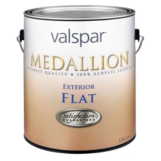 Valspar Medallion 100% Acrylic Paint & Primer Flat Exterior House Paint ...