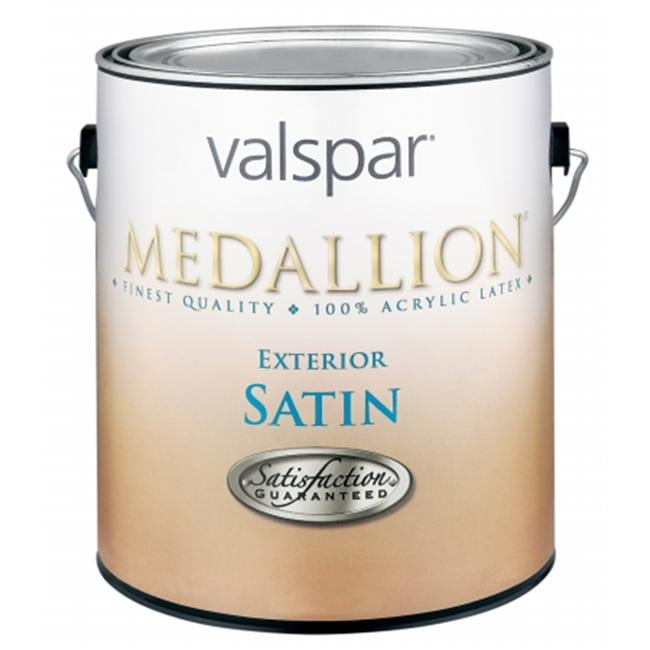 Valspar Medallion 100% Acrylic Paint & Primer Satin Exterior House ...