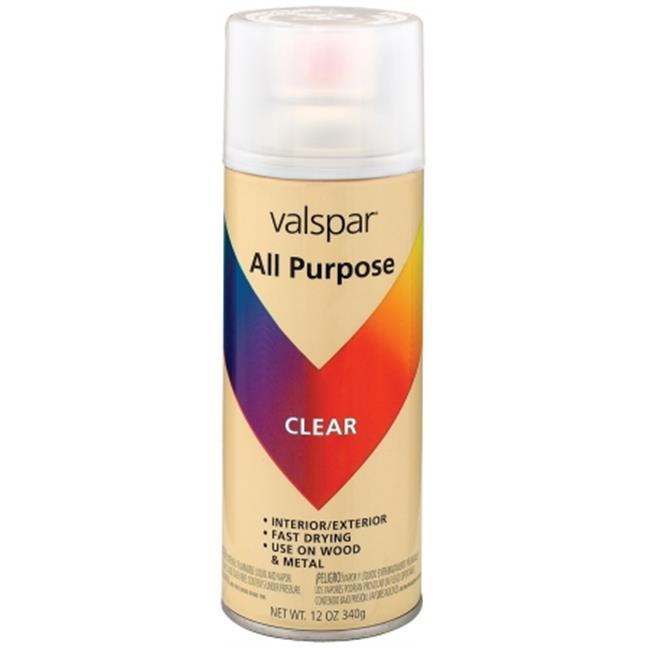 Valspar Brand 465-64015 SP 12 Oz Clear Gloss All Purpose Spray Paint ...