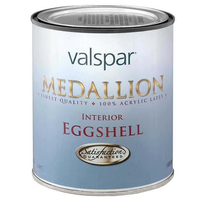 Valspar Medallion 100% Acrylic Paint & Primer, Eggshell, Pastel Base, 1 ...