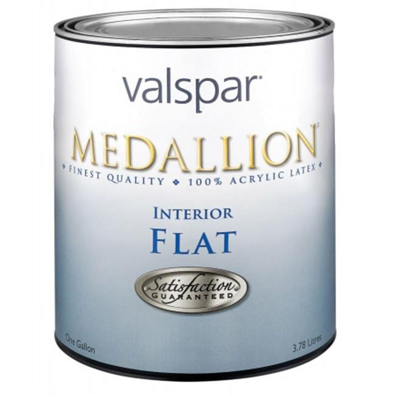 Valspar Medallion 100% Acrylic Paint & Primer Flat Interior Wall Paint ...