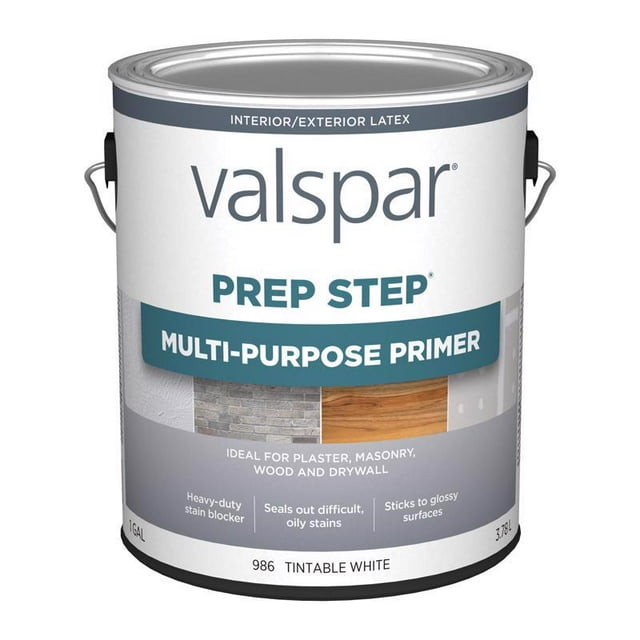 Valspar Prep-Step Tintable White Latex Primer 1 gal - Walmart.com