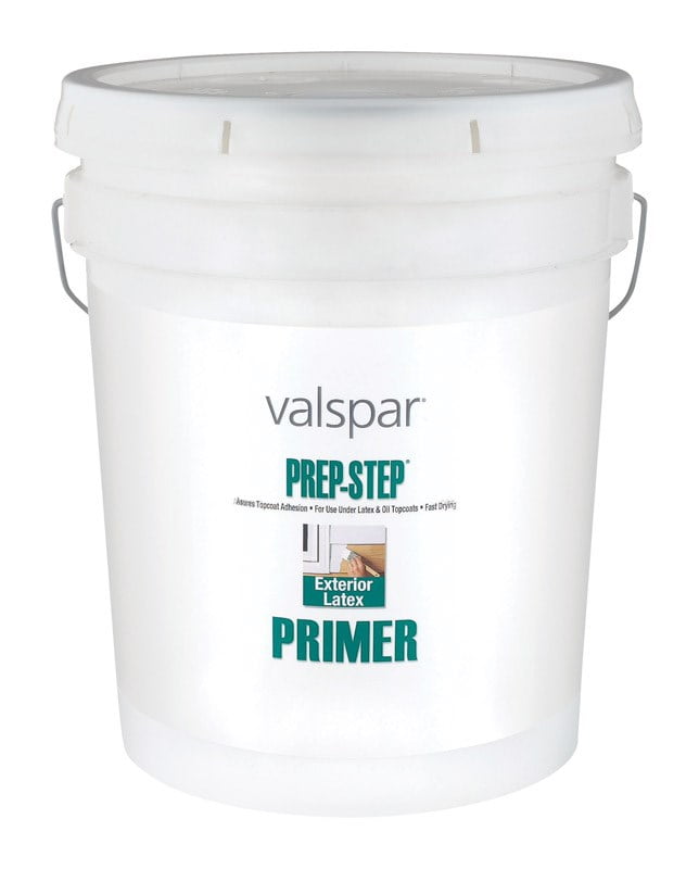 Valspar Prep-Step White Exterior Primer, 5 Gal. - Walmart.com
