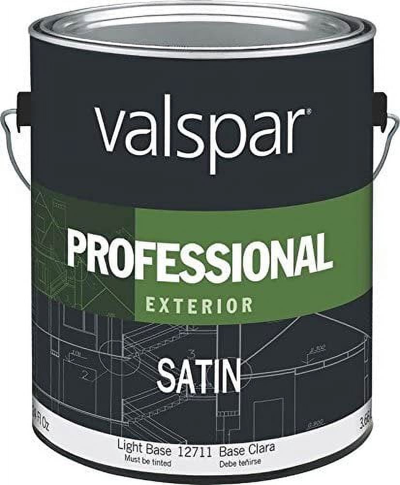 Valspar Professional Satin Exterior Latex House Paint - Walmart.com