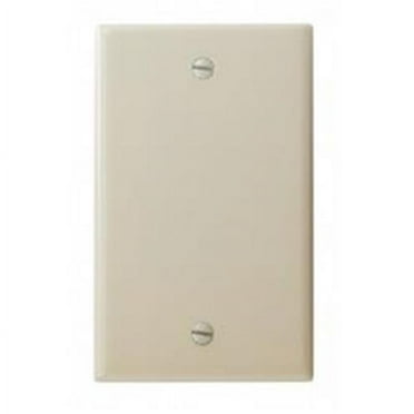 Pass & Seymour Trademaster Jumbo Blank Wall Plate, White (M20 ...