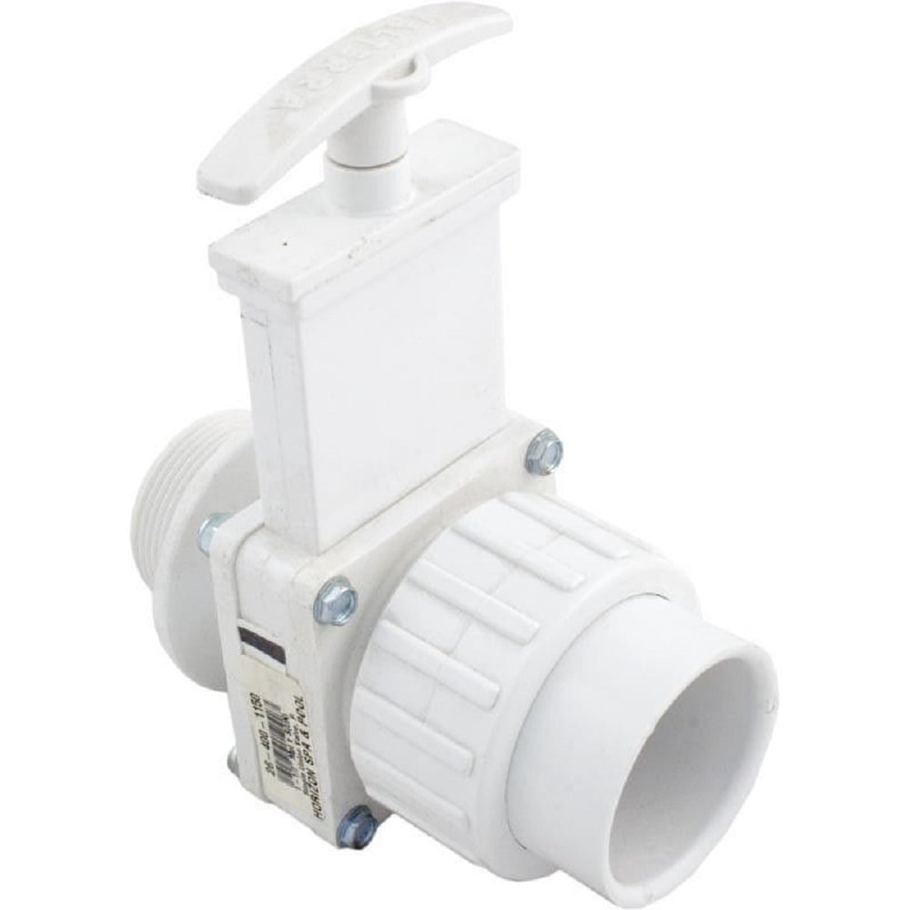 Valterra 6124 1.5" MPT x Union 3-Piece 45 PSI Pool & Spa Gate Valve ...