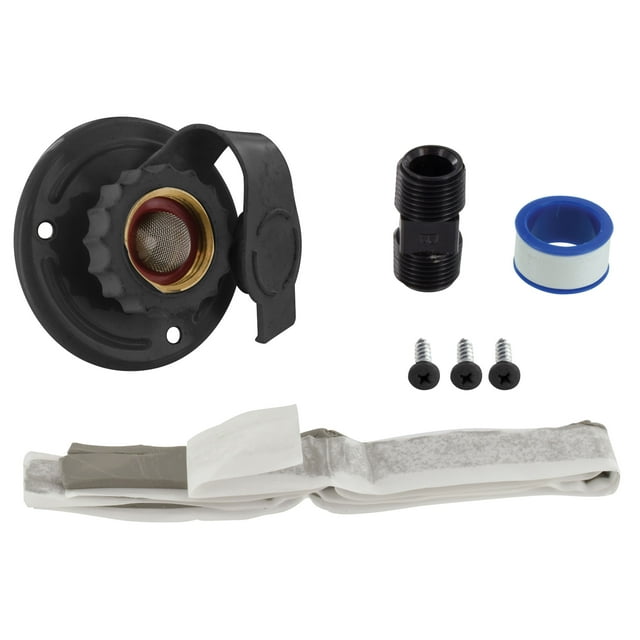 Valterra A01-0175LFVP Flush-Mount Water Inlet - FPT, 2-3/4" Metal ...