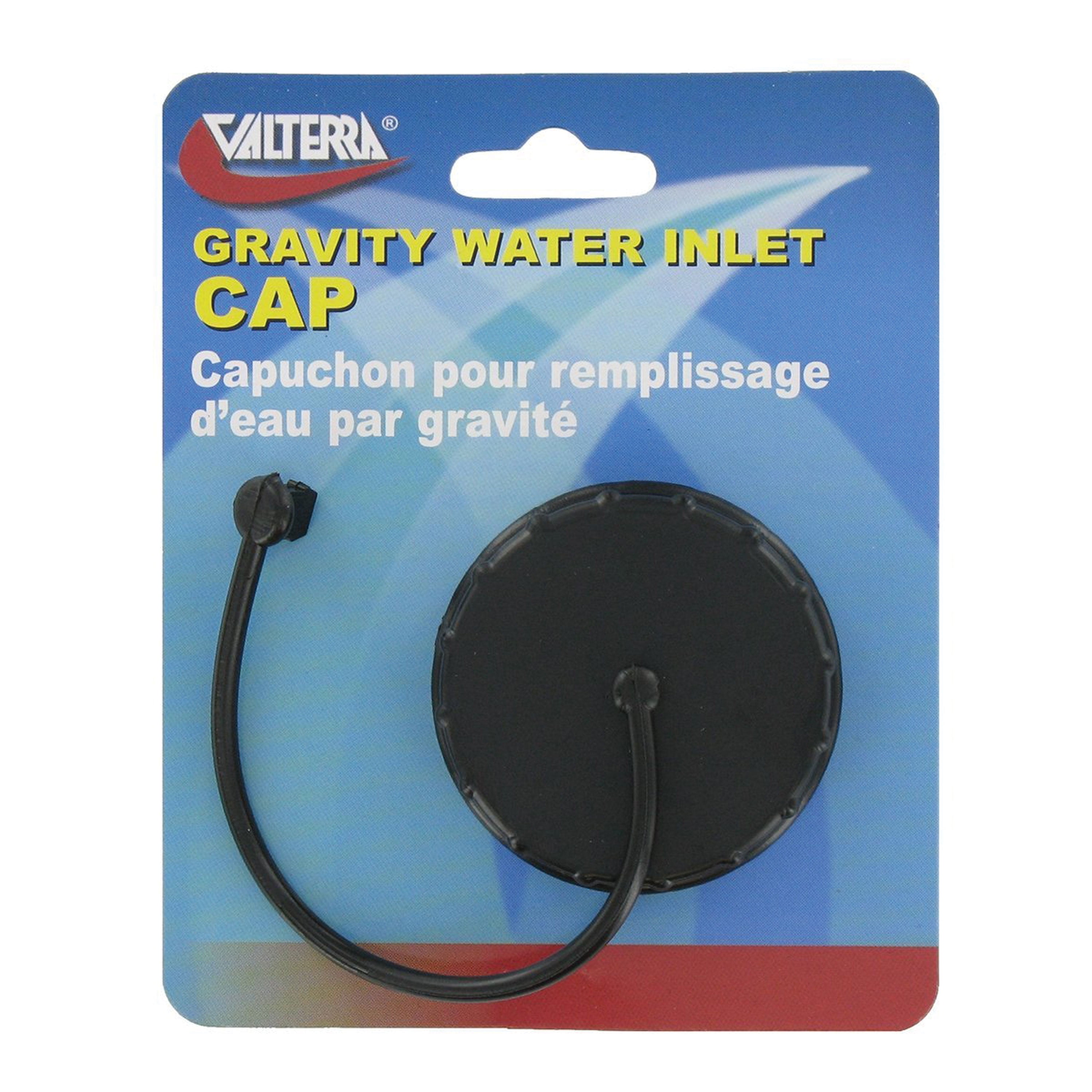 Valterra A0120SBKVP Gravity Water Inlet Cap - Black (Carded) - Walmart.com