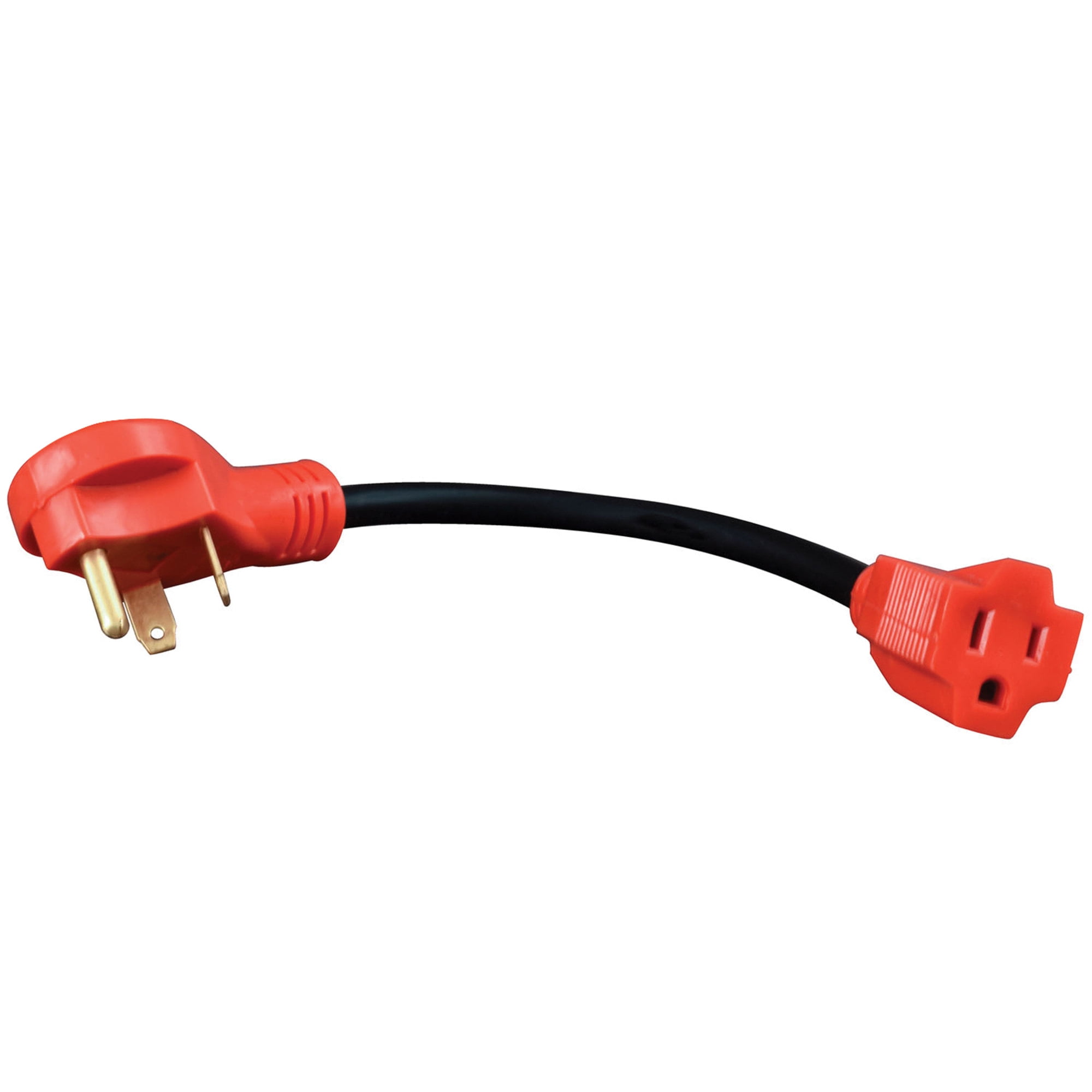 Valterra A10-3015 Mighty Cord 12" Adapter Cord w/Handle - 30AM to 15AF ...