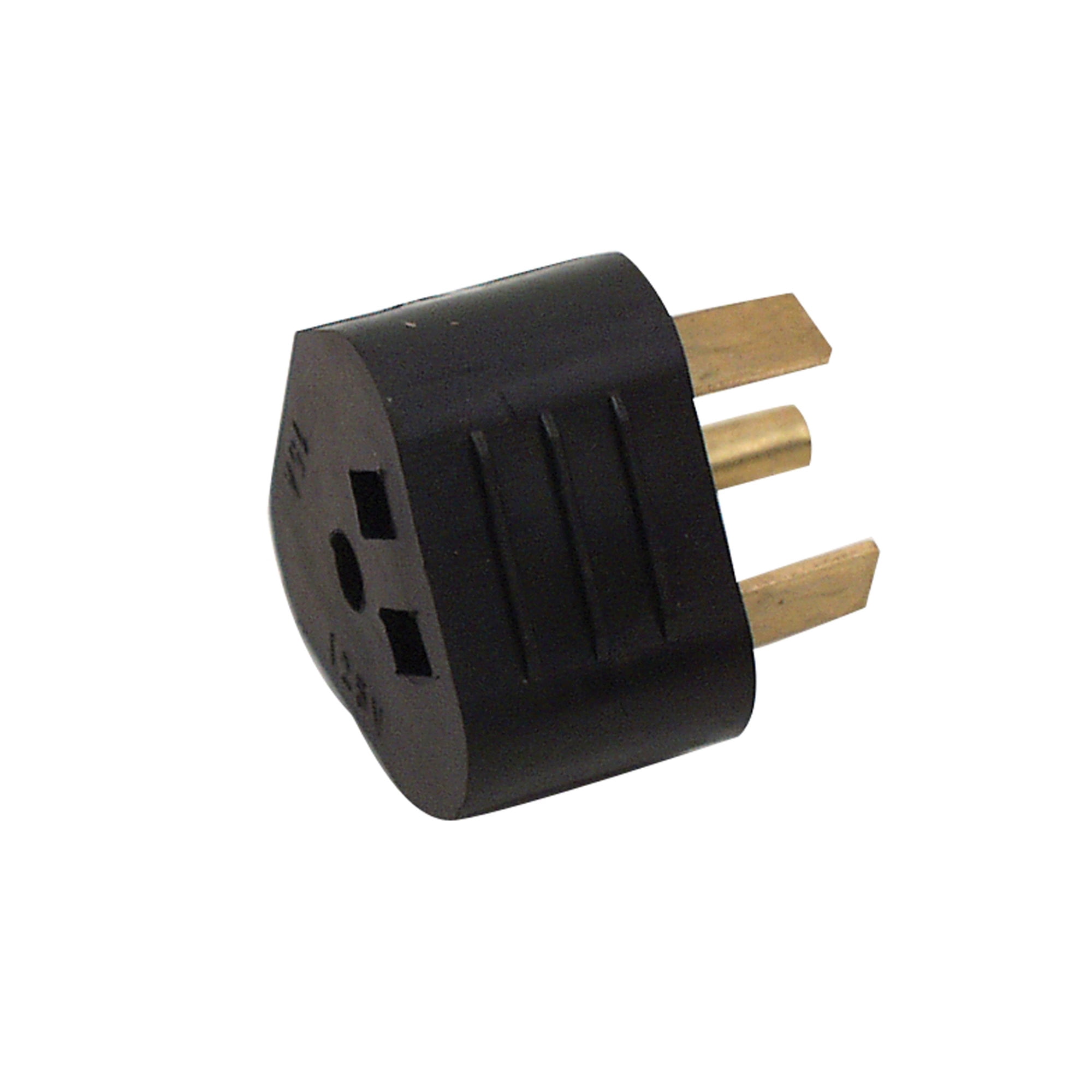 Valterra A10-3015A Mighty Cord Adapter Plug - 30AM to 15AF, Black (Bulk ...
