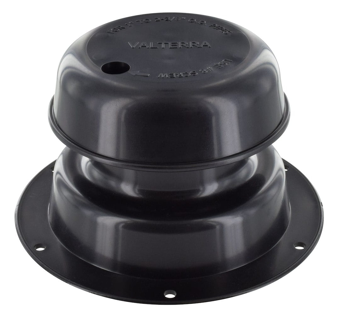 Valterra A10-3389BKVP Universal Plumbing Vent Kit with Putty Screws ...